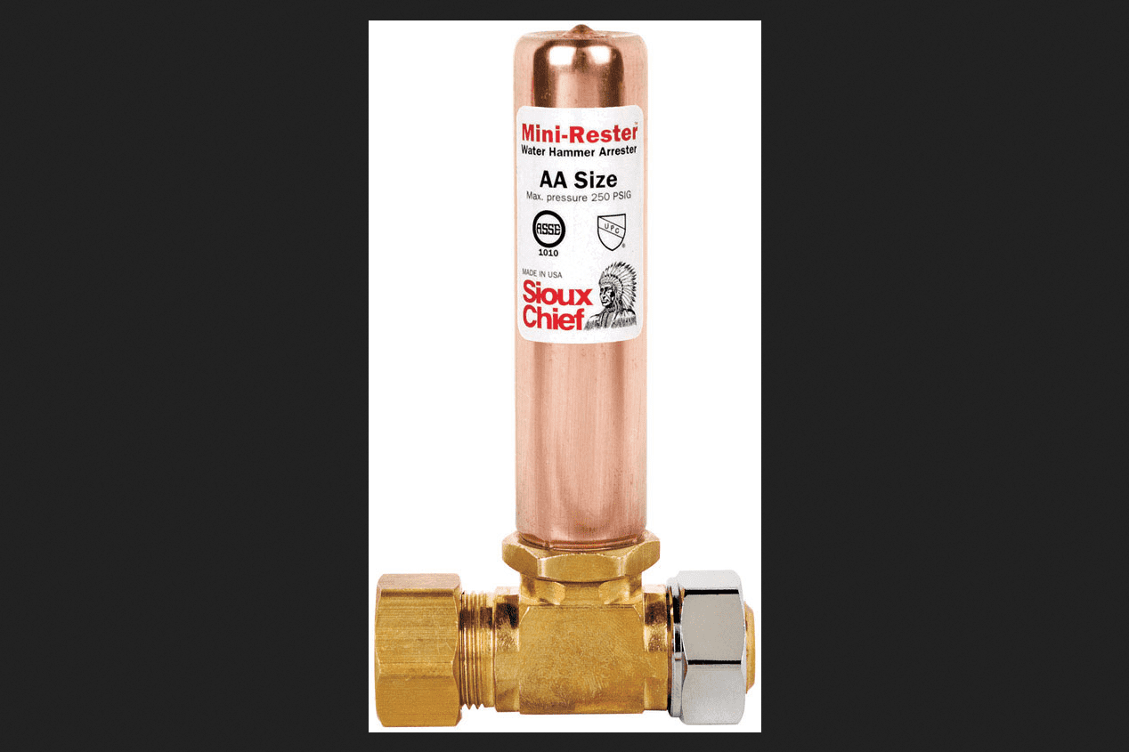 Sioux Chief 660-GTRB 5/8" O.D Tee Mini-Rester Water Hammer Arrestor ...