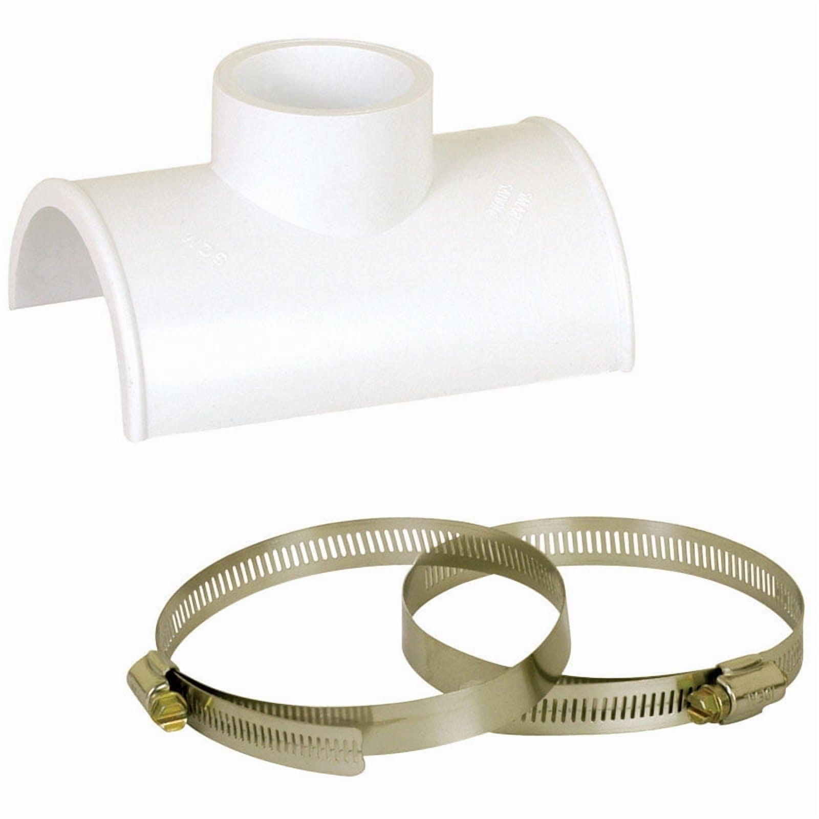 Sioux Chief Smart Saddle Schedule 40 3 in. Slip in. X 2 in. D Hub PVC ...