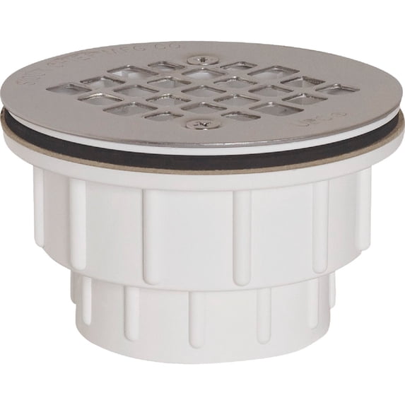 Solv Pvc Shower Drain 825-2PPK - Walmart.com