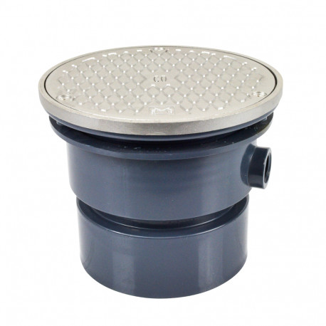 Sioux Chief Standard Adjustable Cleanout Complete Assembly, Round ...