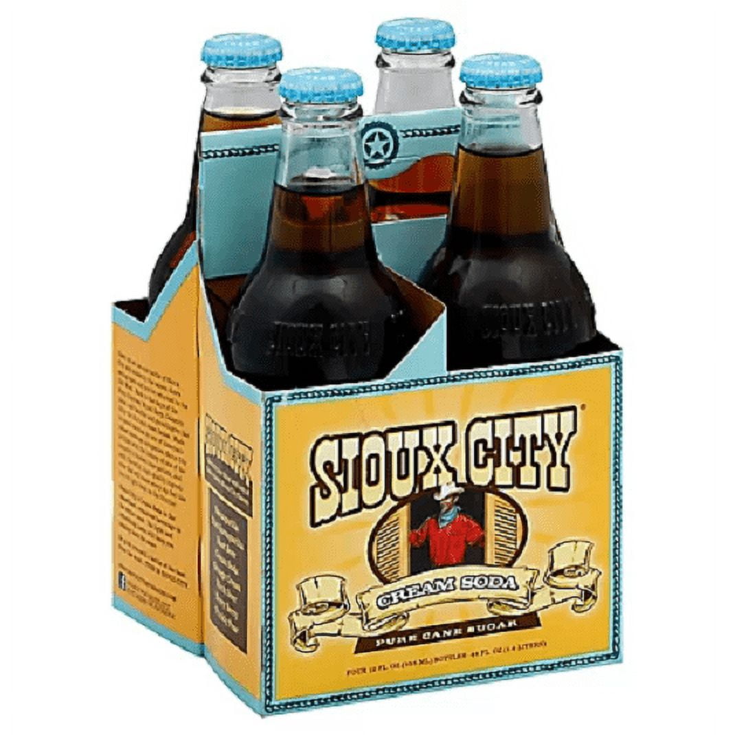 Sioux City Cream Soda Made With Pure Cane Sugar, 24-Pack Case 12 fl. oz ...
