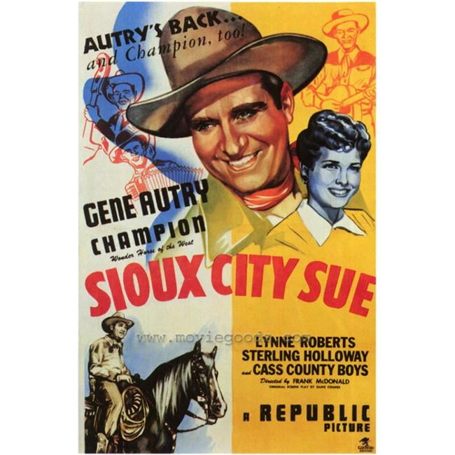 Sioux City Sue Movie Poster - 27 x 40 in. - Walmart.com