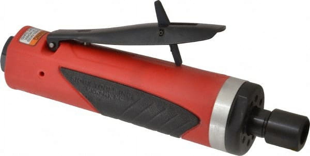 Sioux Tools 1/4" Collet, Straight Handle, Straight Air Die Grinder 25,000 RPM, Rear Exhaust, 30 ...