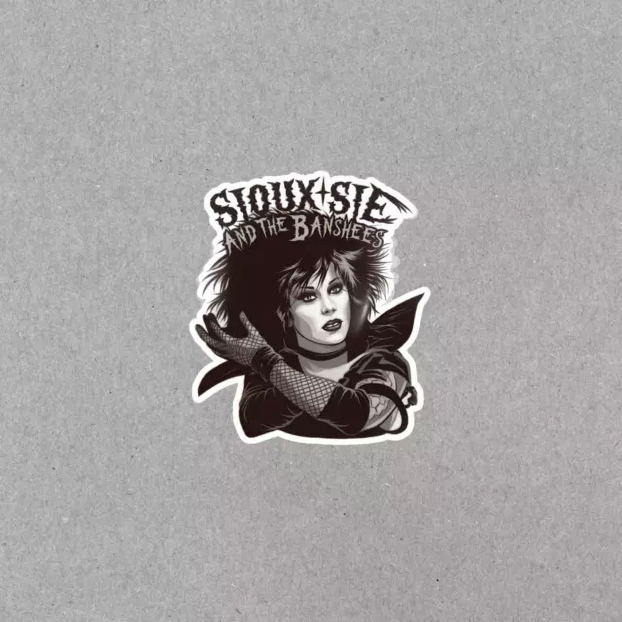 Siouxsie And The Banshees Punk Rock Goth Vinyl Decal Stickerphone Decal ...