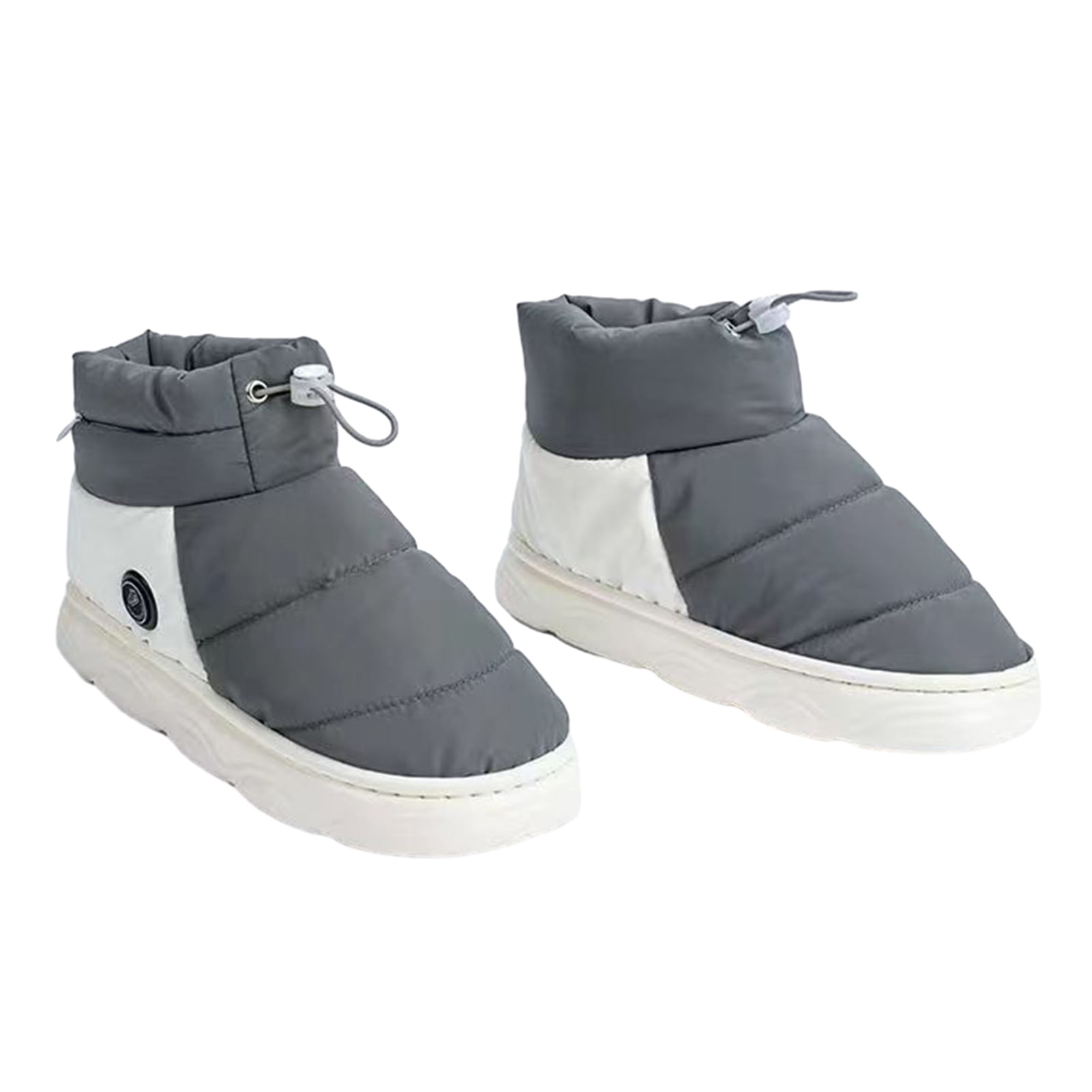 Sioweci 1 Pair Women Men Foot Warmer Shoes Electric Heated Slippers ...