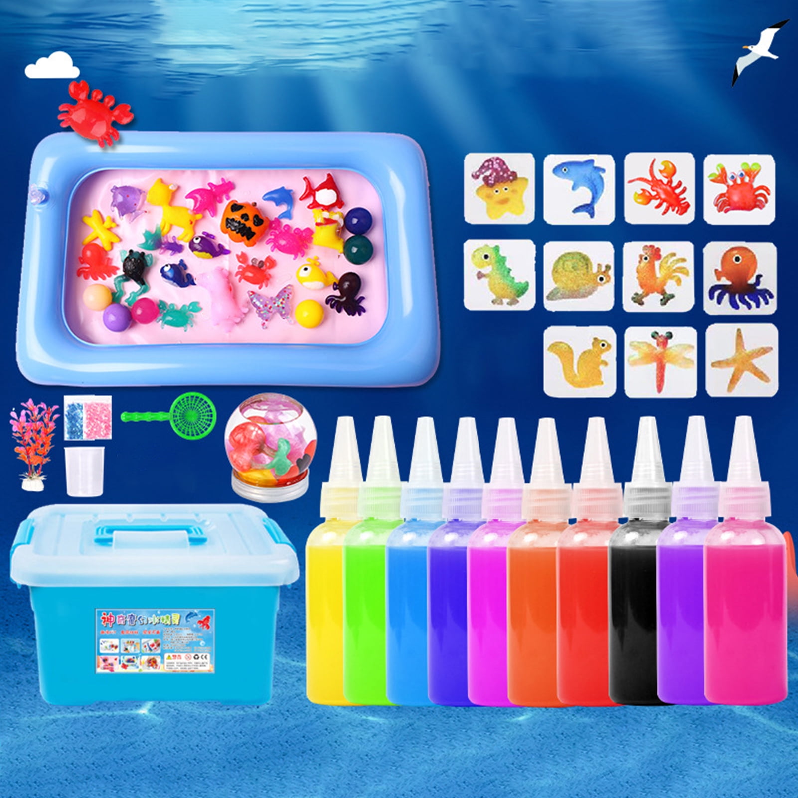 Sioweci 1 Set Water Mold Toys Interesting Parent-child Interaction ...