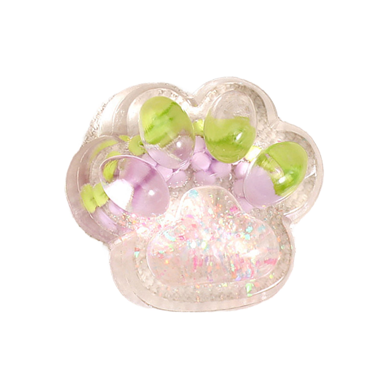 Sioweci 1Pc Clear Cat Paw Squeeze Toy Stress Relief Kitten Paw Pinch ...