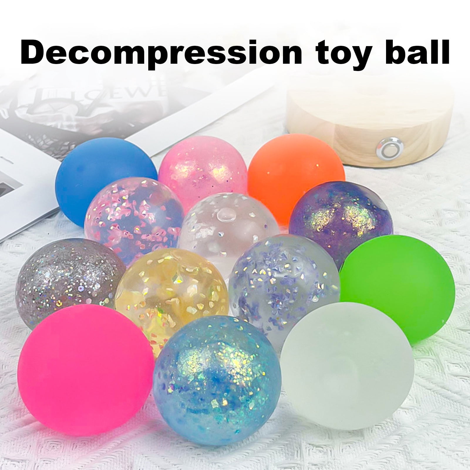 Sioweci 2 36 Inch Fidget Toys Stress Ball Adult Fidget Toys Squeeze ...