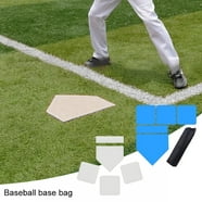Athletic Works Throw Down Baseball Base Set, White Rubber, Lightweight ...