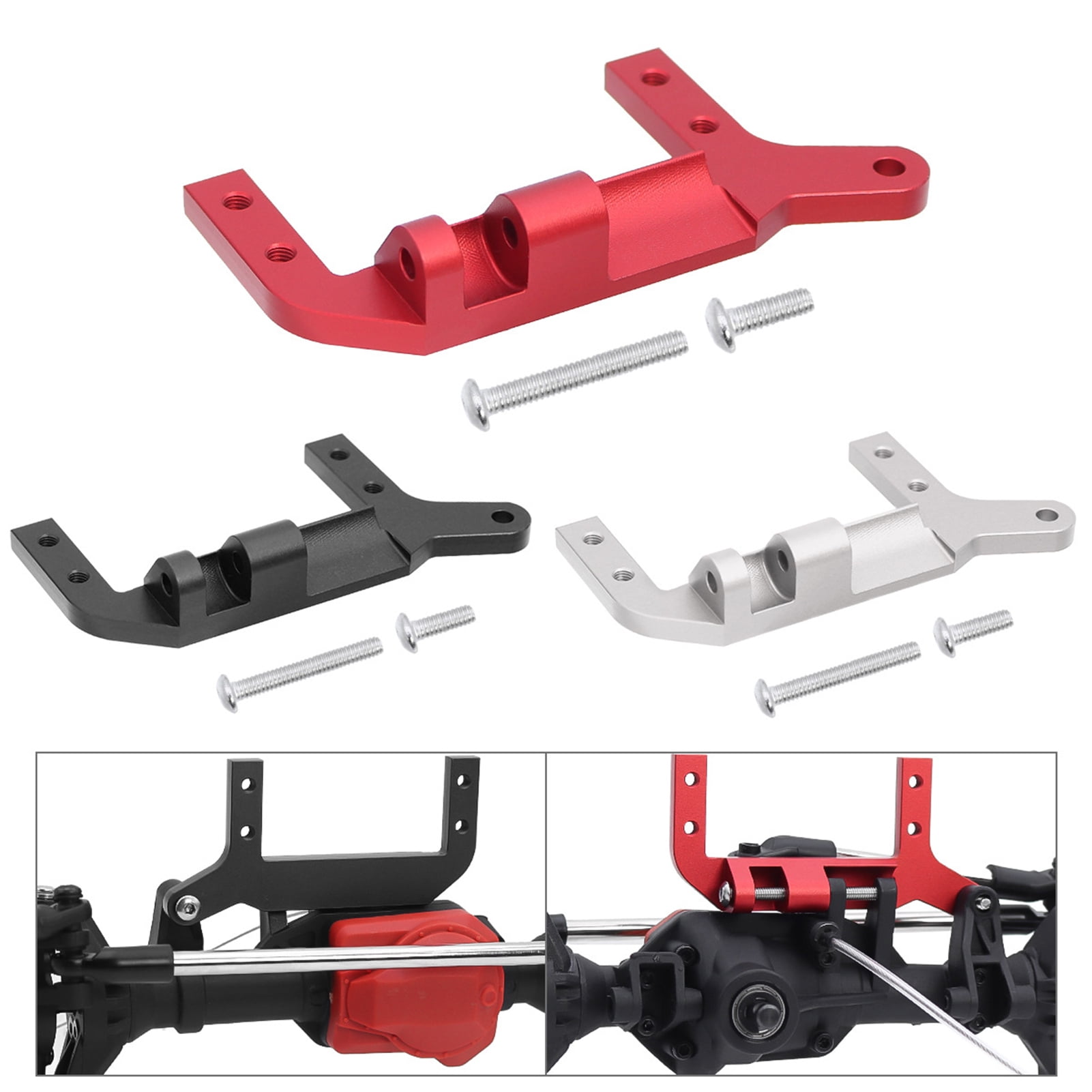Sioweci Aluminum Alloy Servo Mount for TRX4 1/10 RC Car Crawler 4-Link ...