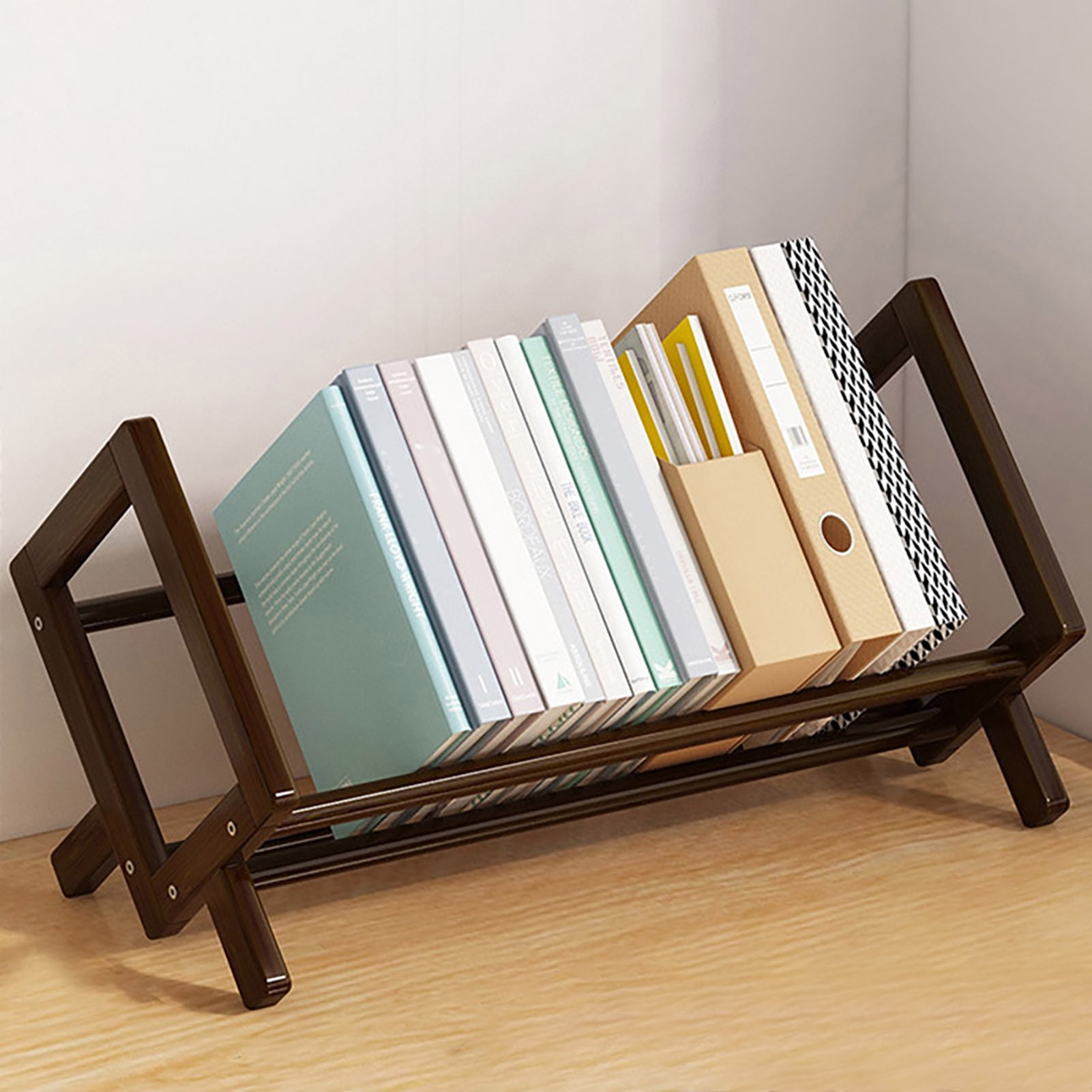Sioweci Book Shelf Storage Rack High Stability Smooth Edge Burr Free ...