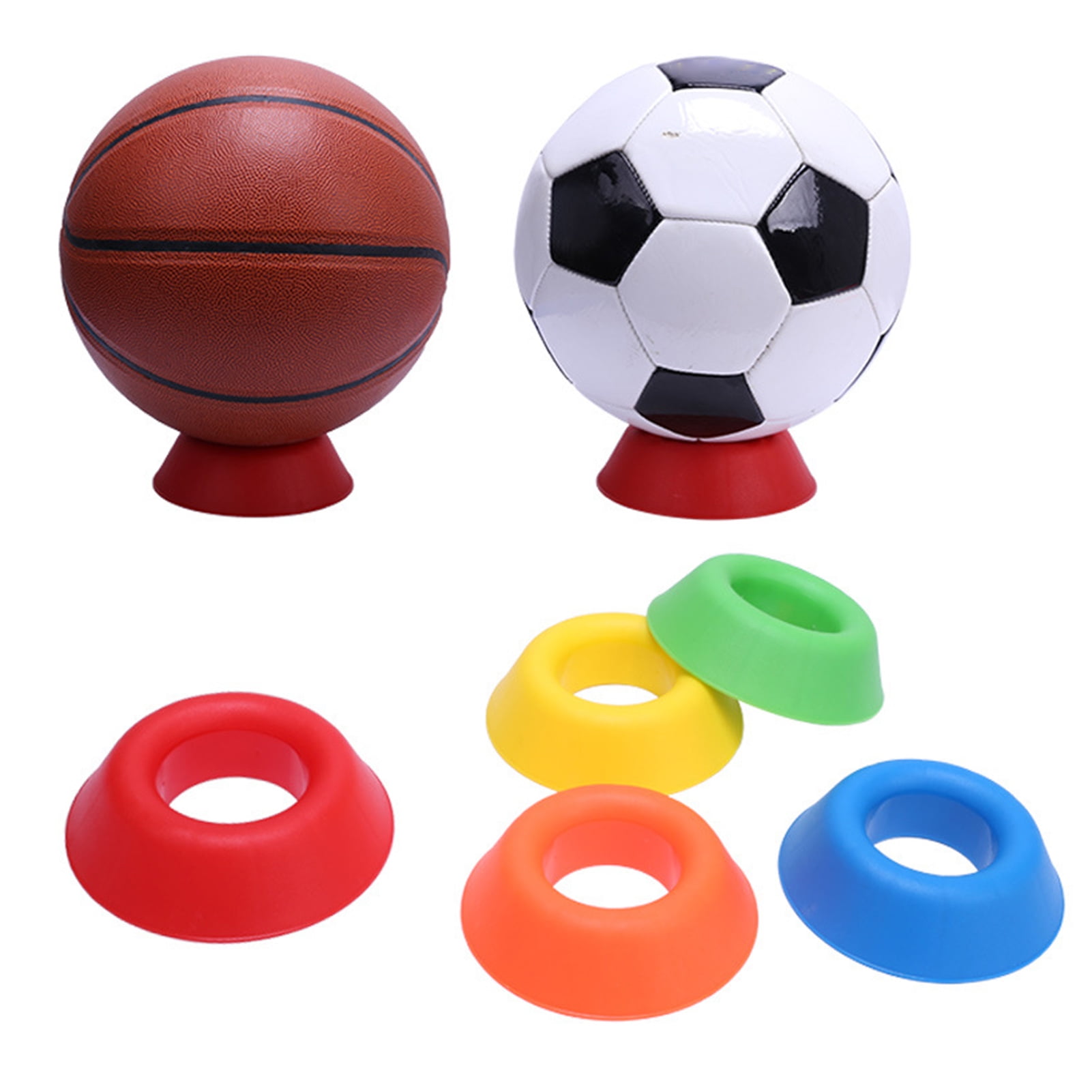 Sioweci Bowling Ball Cup Stand Ball Bearing Holder Sports Ball Cleaning ...