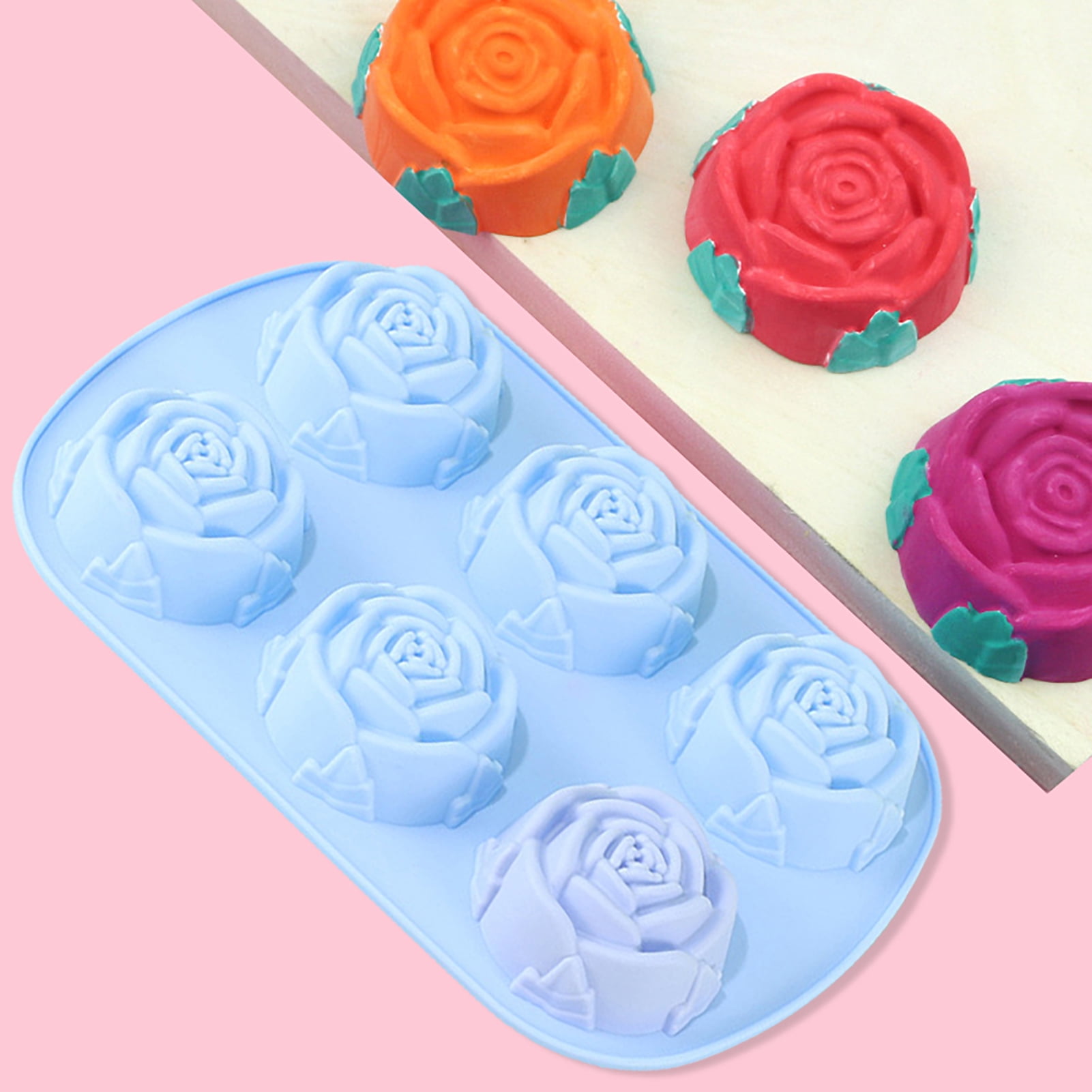 Sioweci Cake Mold Easy to Release Heat-resistant Non-stick Tear ...