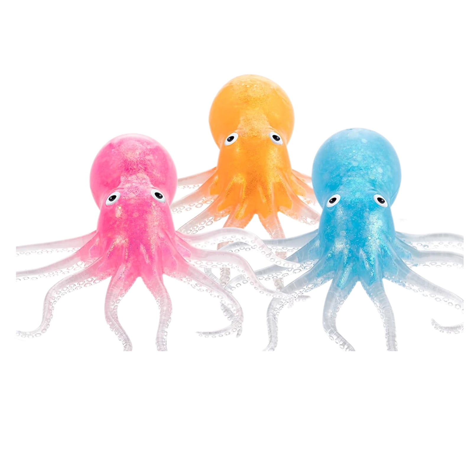 Sioweci Colorful Octopus Stress Ball Slow Rebound Stress Anxiety Relief ...