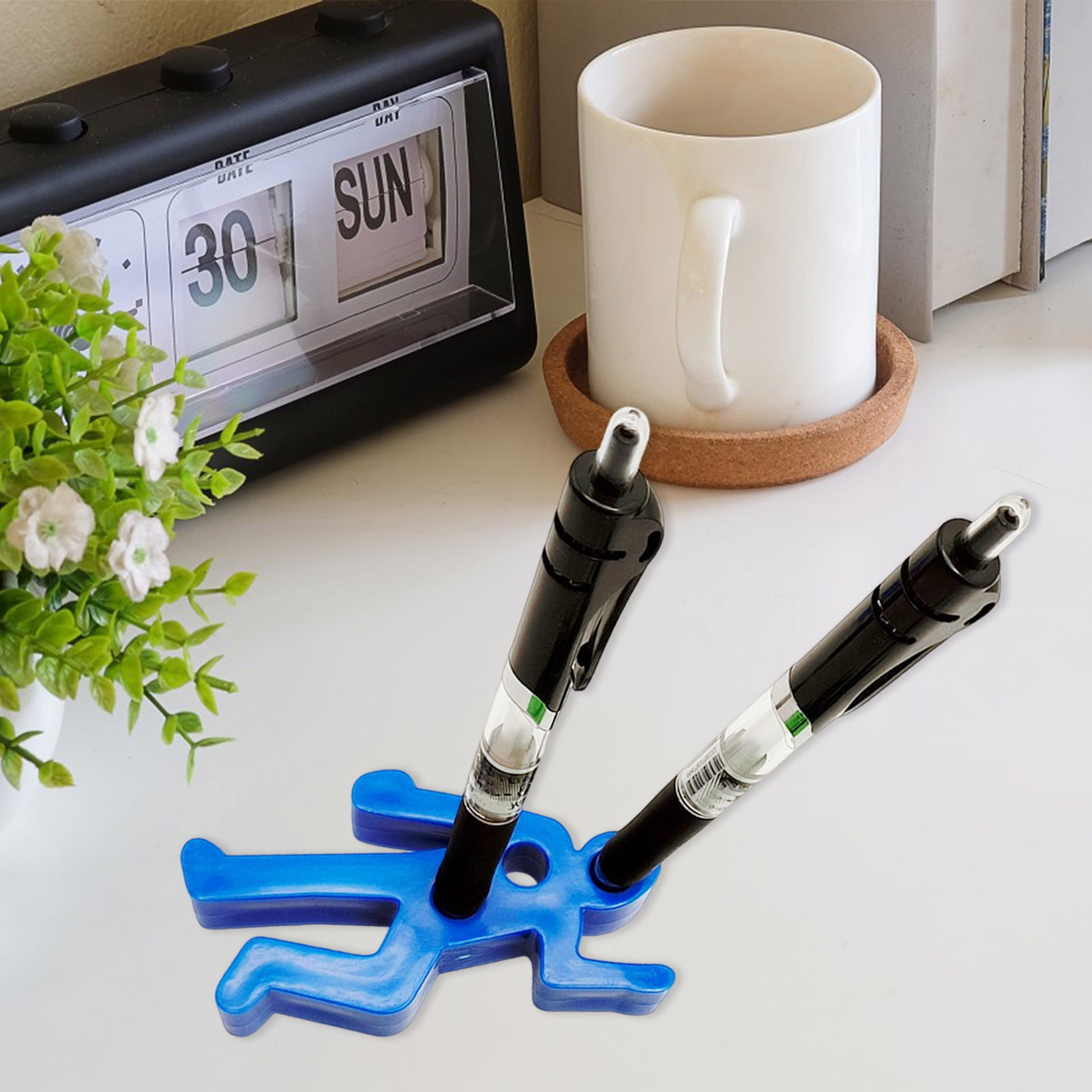 Sioweci Crime Scene Pen Holder Funny Desk Accessories Unique Office ...