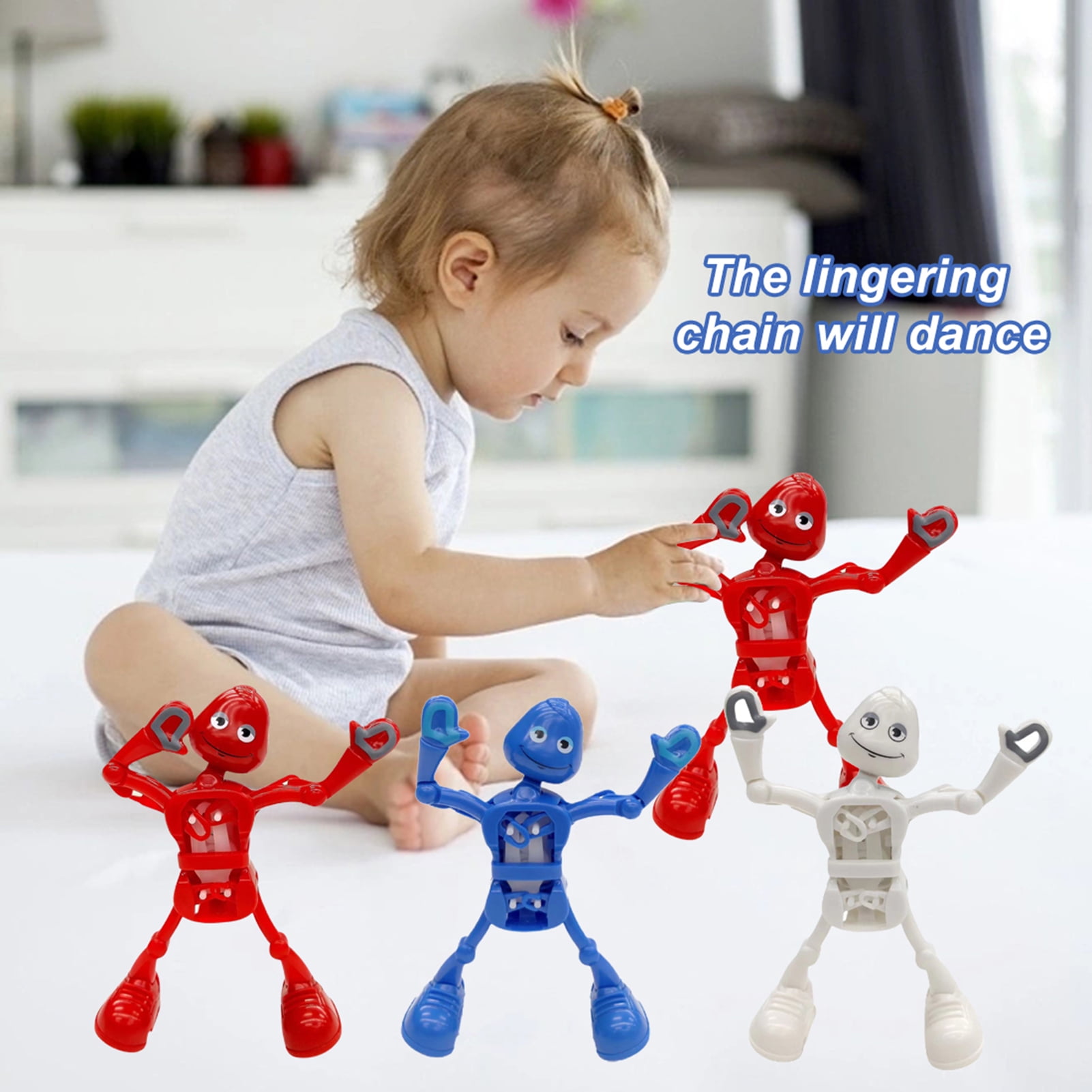 Sioweci Dancing Robot Adorable Wind-Up Dancing Toy Joyful Educational ...