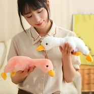 Duck Stuffed Toy Fluffy Lovely Hugging Cushion Decoration Sleeping Accompany Cartoon Doll Mango ...