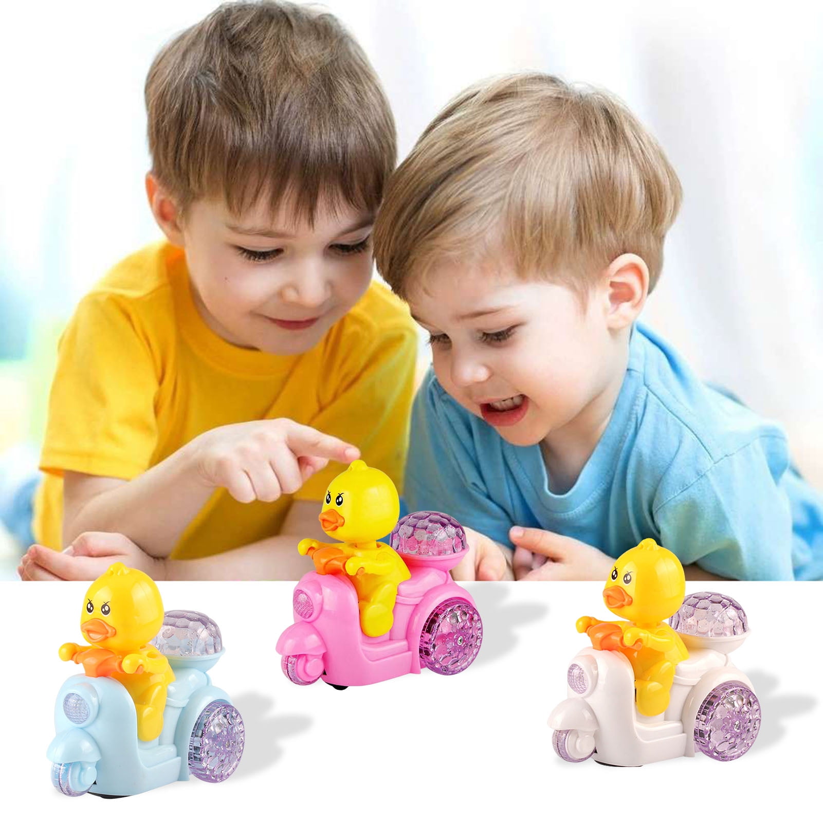 Sioweci Duck Toy Baby Ducks Baby Musical Duck Toy, Dancing Walking ...