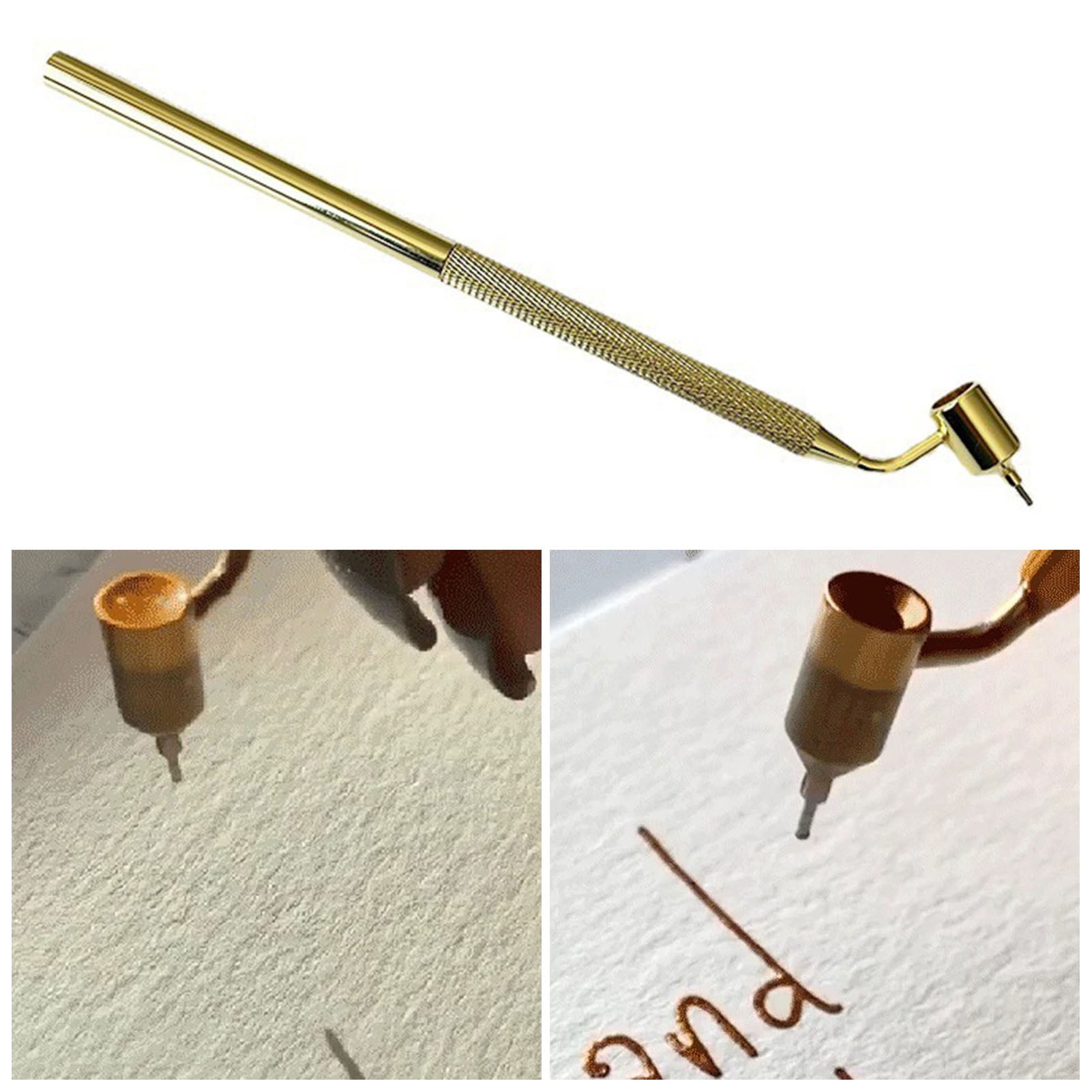 Sioweci Fine Line Painting Pen Fluid Writer Calligraphy Tool Aluminum ...