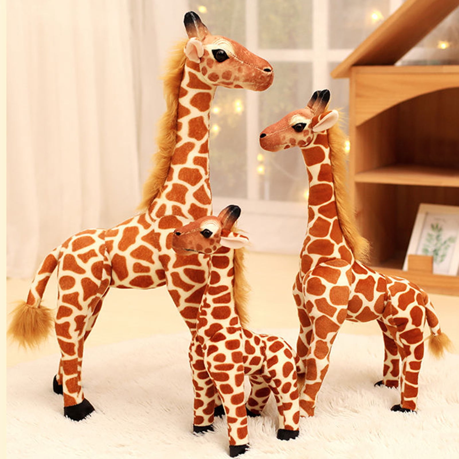 Sioweci Giraffe Plush Stuffed Animal Toy for Kids Soft Child-friendly ...