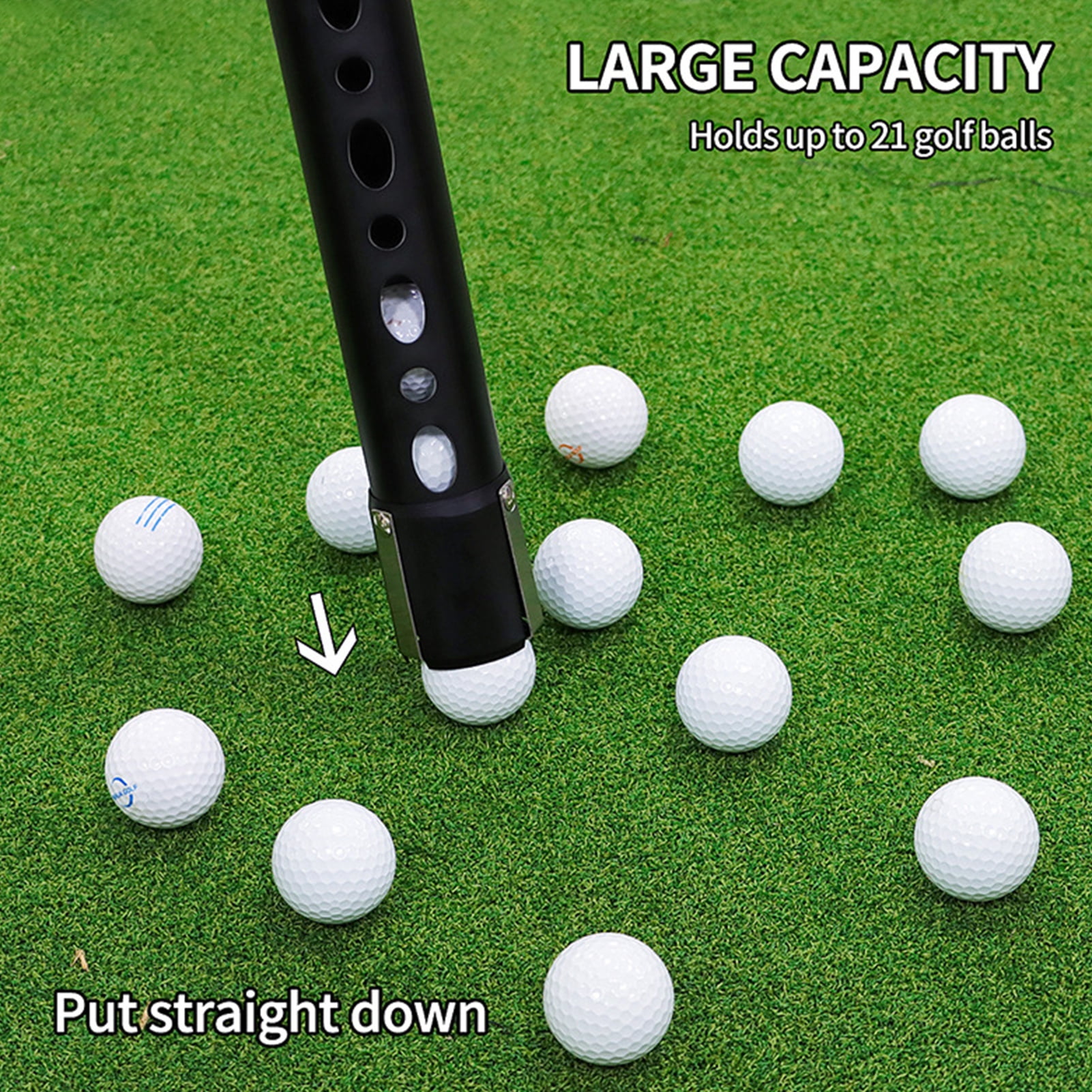 Sioweci Golf Ball Retriever Detachable Tube Golf Ball Pickup Tool ...