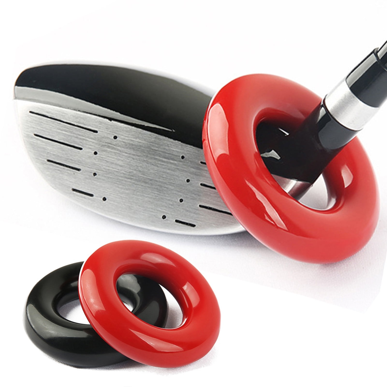 Sioweci Golf Weight Ring Replacement Iron Ring Wrapped with Rubber Golf ...