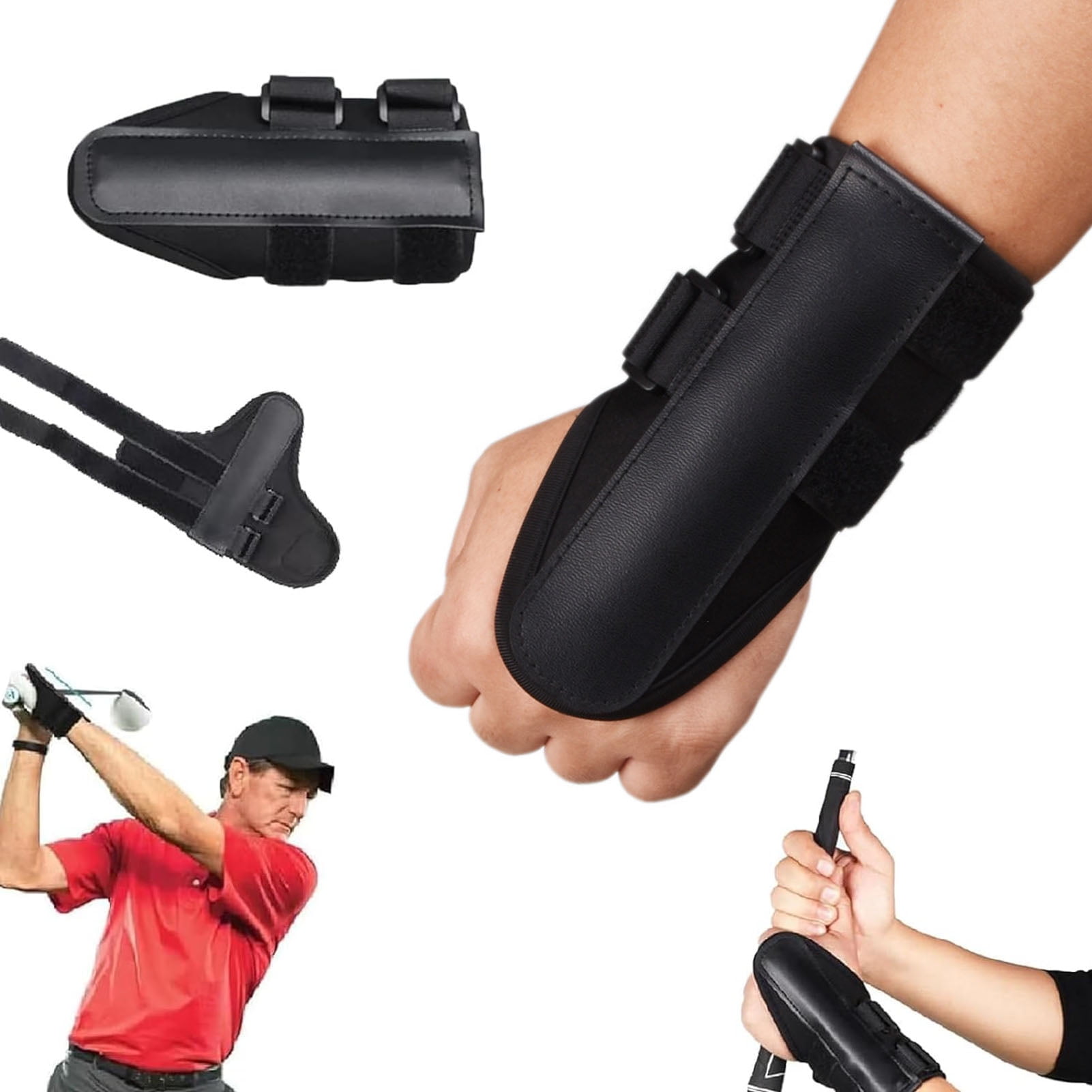 Sioweci Golf Wrist Brace Swing Training Aid Golf Wrist Hinge Trainer ...