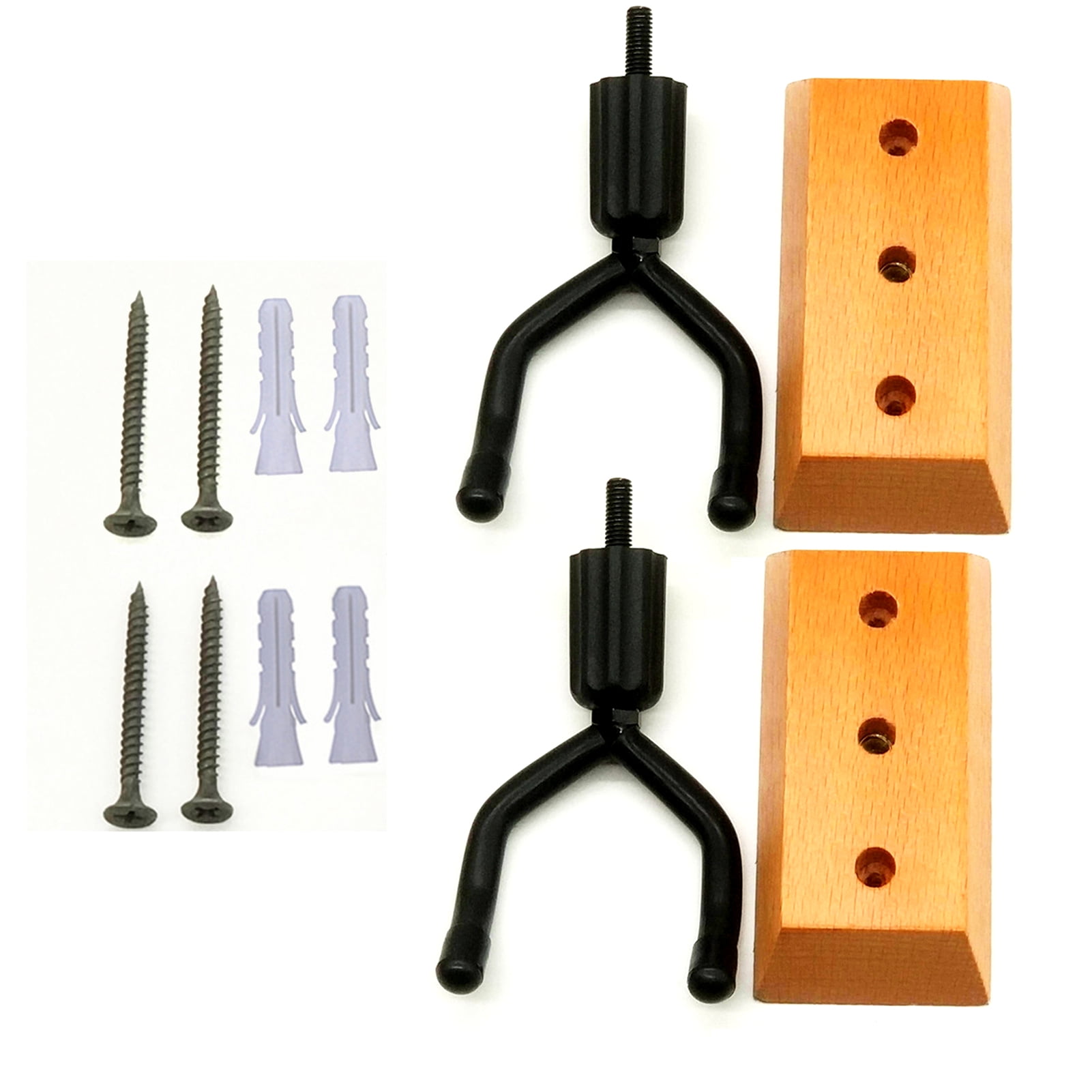 Sioweci Guitar Holder Wall Mount Musical Instrument Hanger Strong Load ...