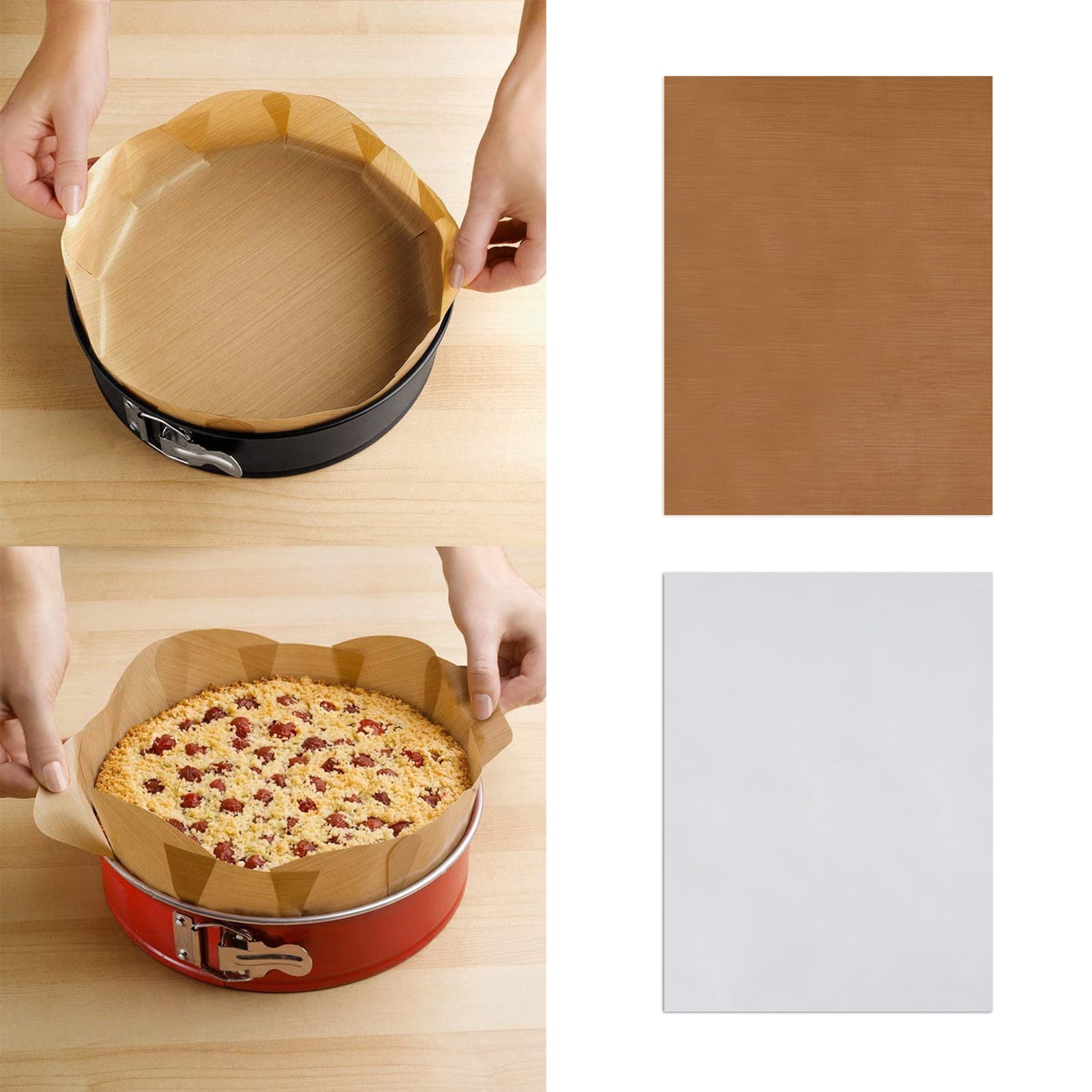 Sioweci Heat Press Transfer Sheet Nonstick Baking Paper Sheet Heat ...