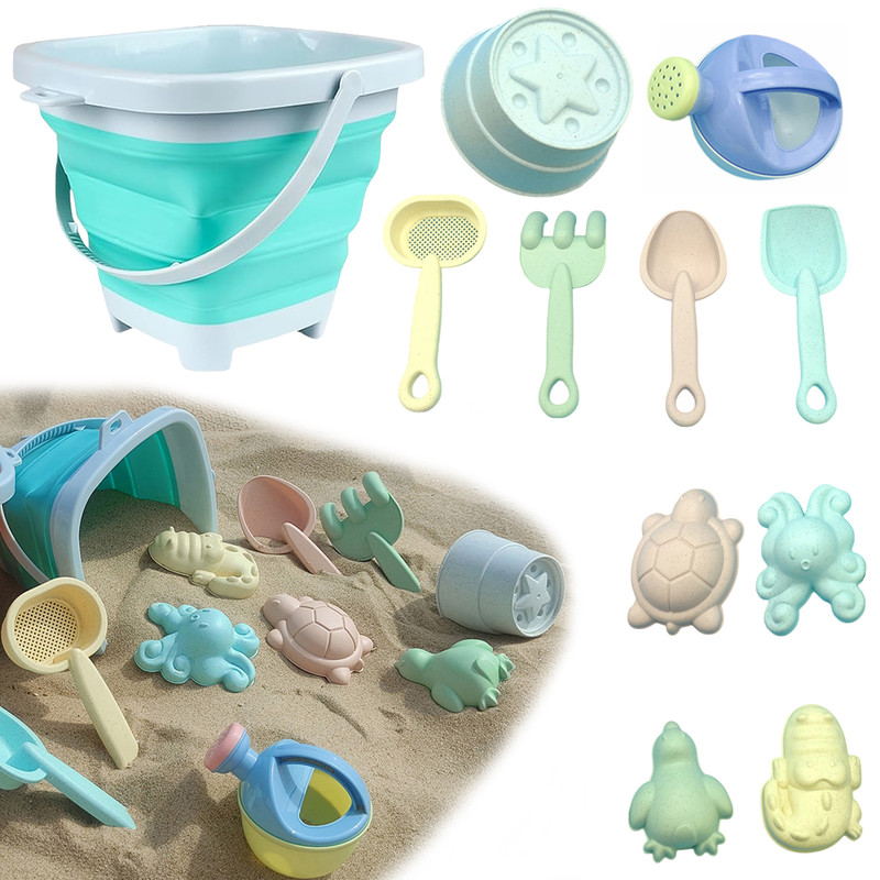 Sioweci Kids Beach Toys Children Beach Sandbox Toy Beach Shovel,11 ...