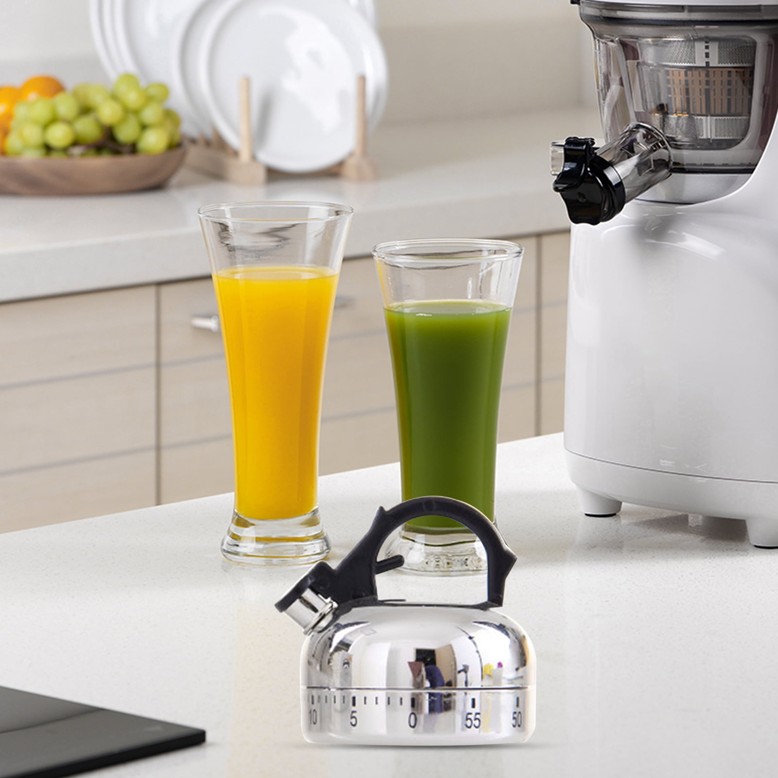 Sioweci Kitchen Timer Creative Shape High Accuracy Plastic Mechanical ...