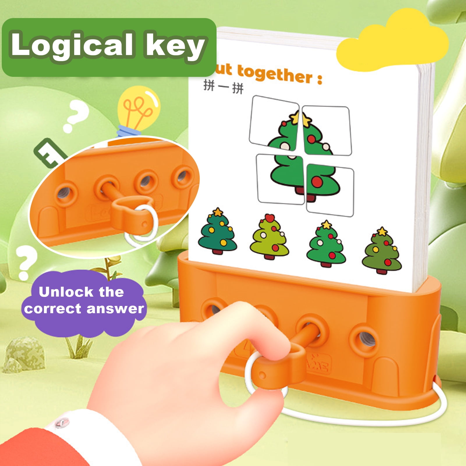 Sioweci Logic Unlocking Game Learning Toy Set Educational Toys ...