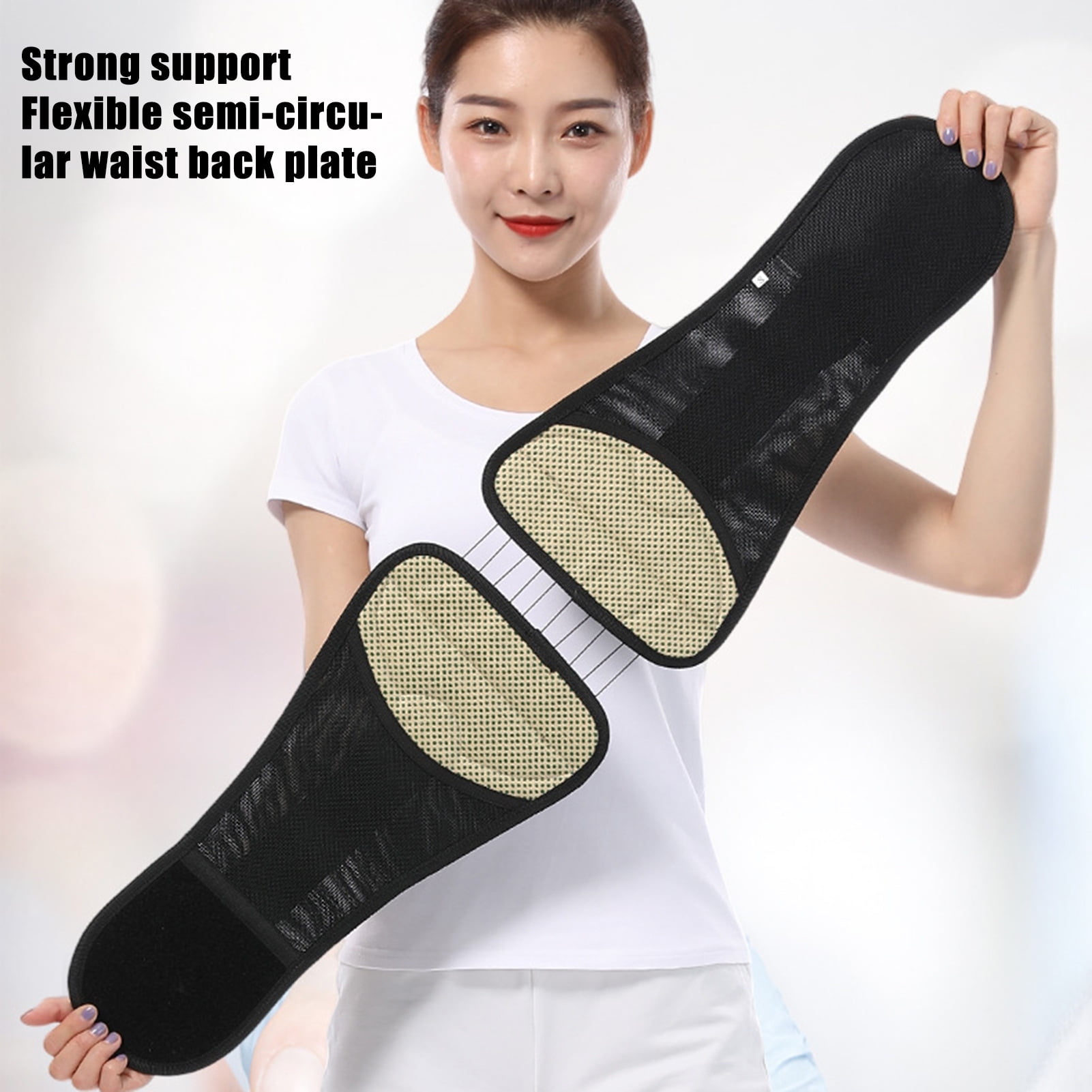 Sioweci Lumbar Decompression Back Brace Adjustable Semi-Rigid ...