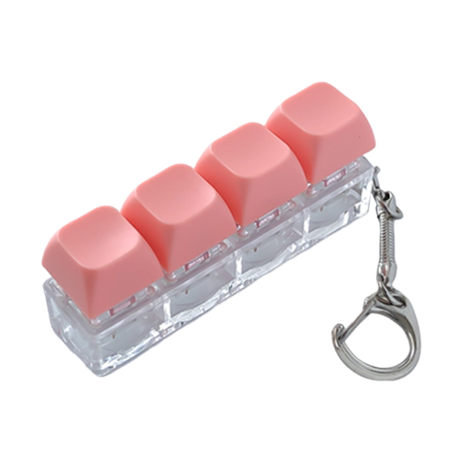 Sioweci Mechanical Keyboard Fidget Keychain Stress Anxiety Relief ...