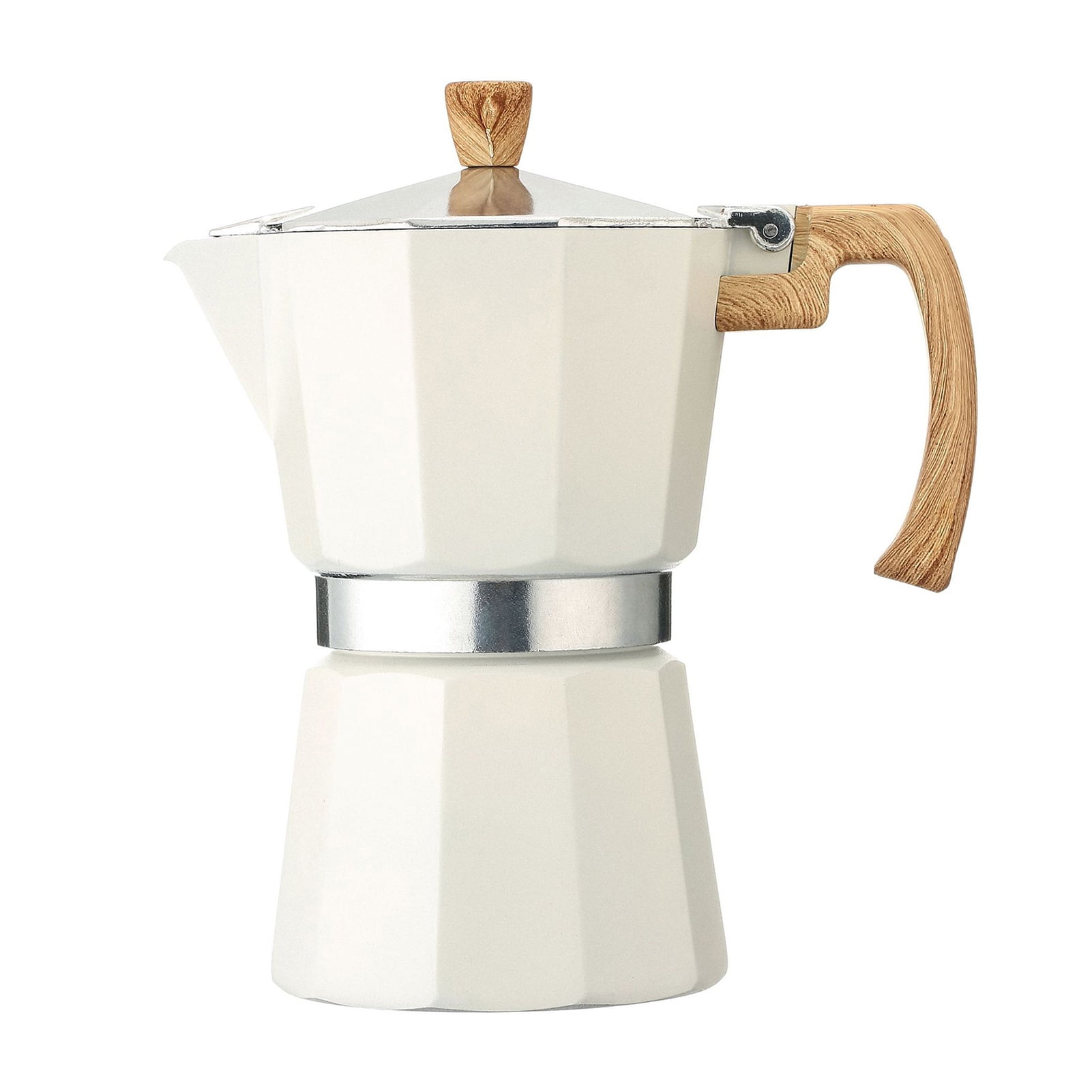 Sioweci Moka Pot Espresso Maker Easy to Clean Stovetop Coffee ...