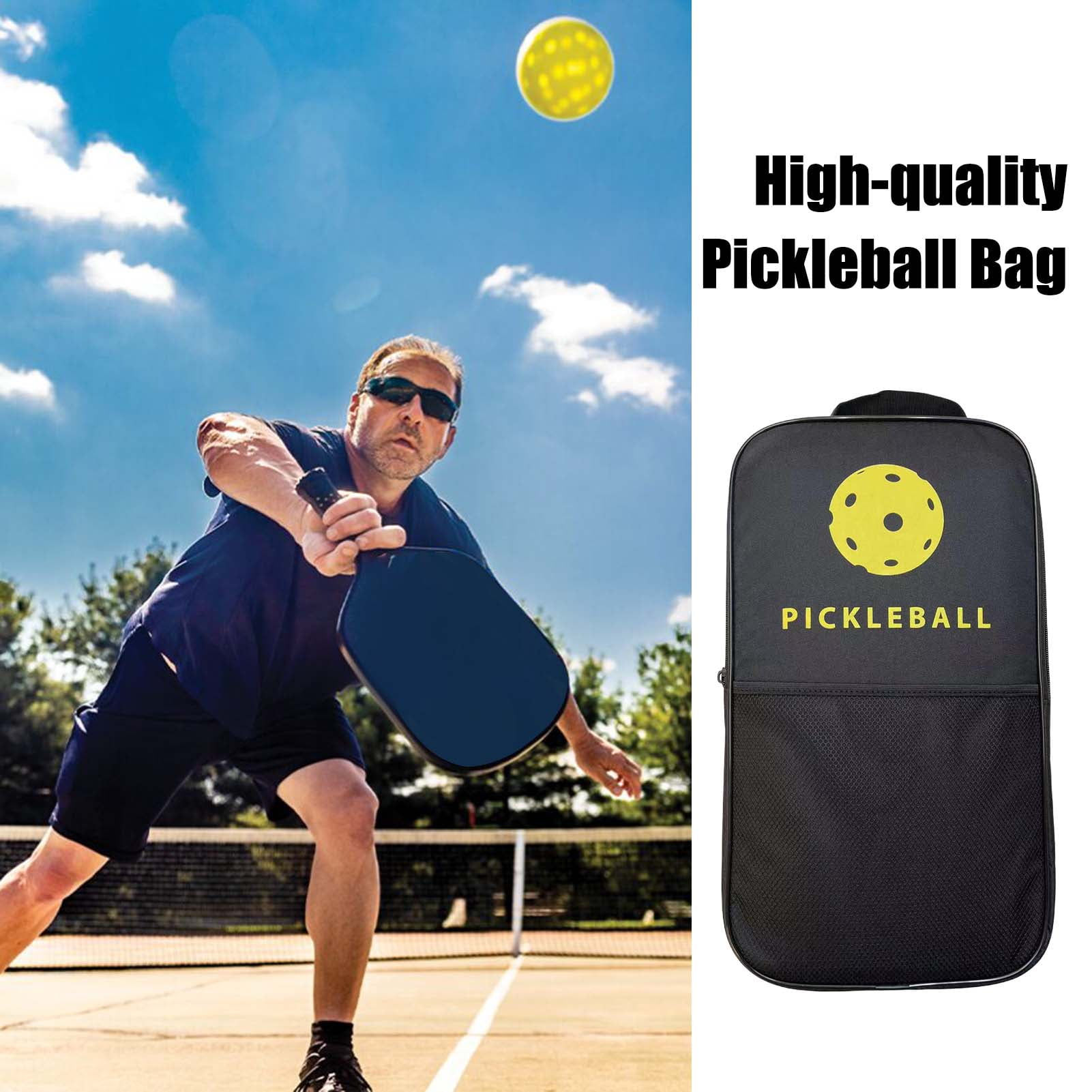 Sioweci Pickleball Racket Bag Portable Pickleball Paddle Protective ...