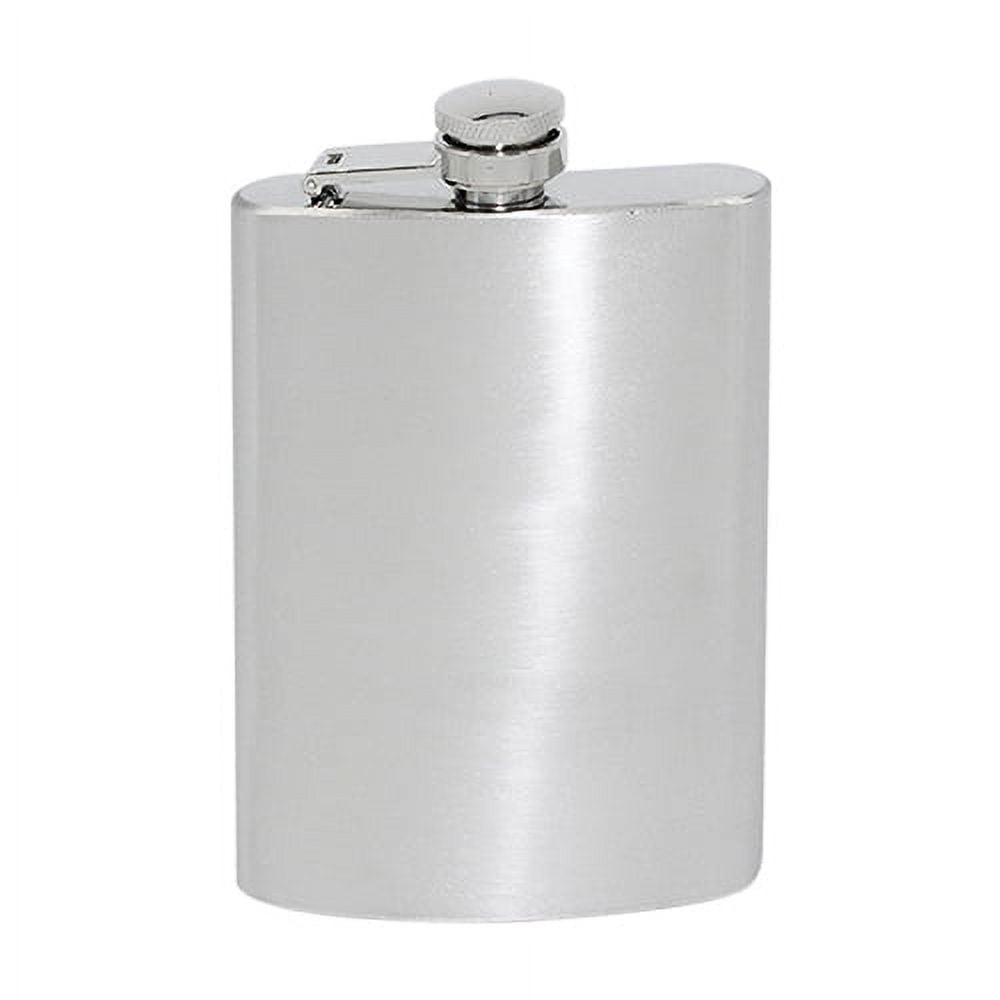 Sioweci Portable 4 5 6 7 8 10 Oz Stainless Steel Hip Liquor Whiskey ...