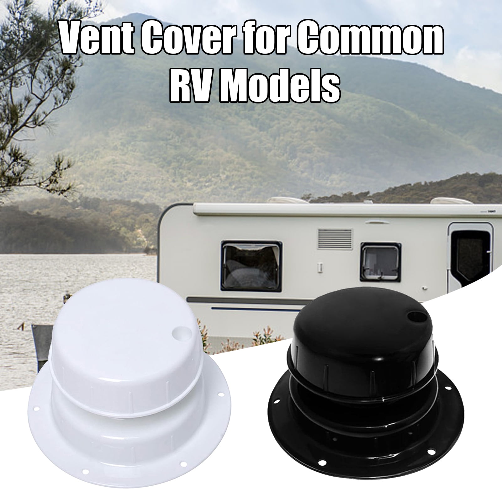 Sioweci RV Plumbing Vent Cap Plastic RV Roof Sewer Vent Cover ...