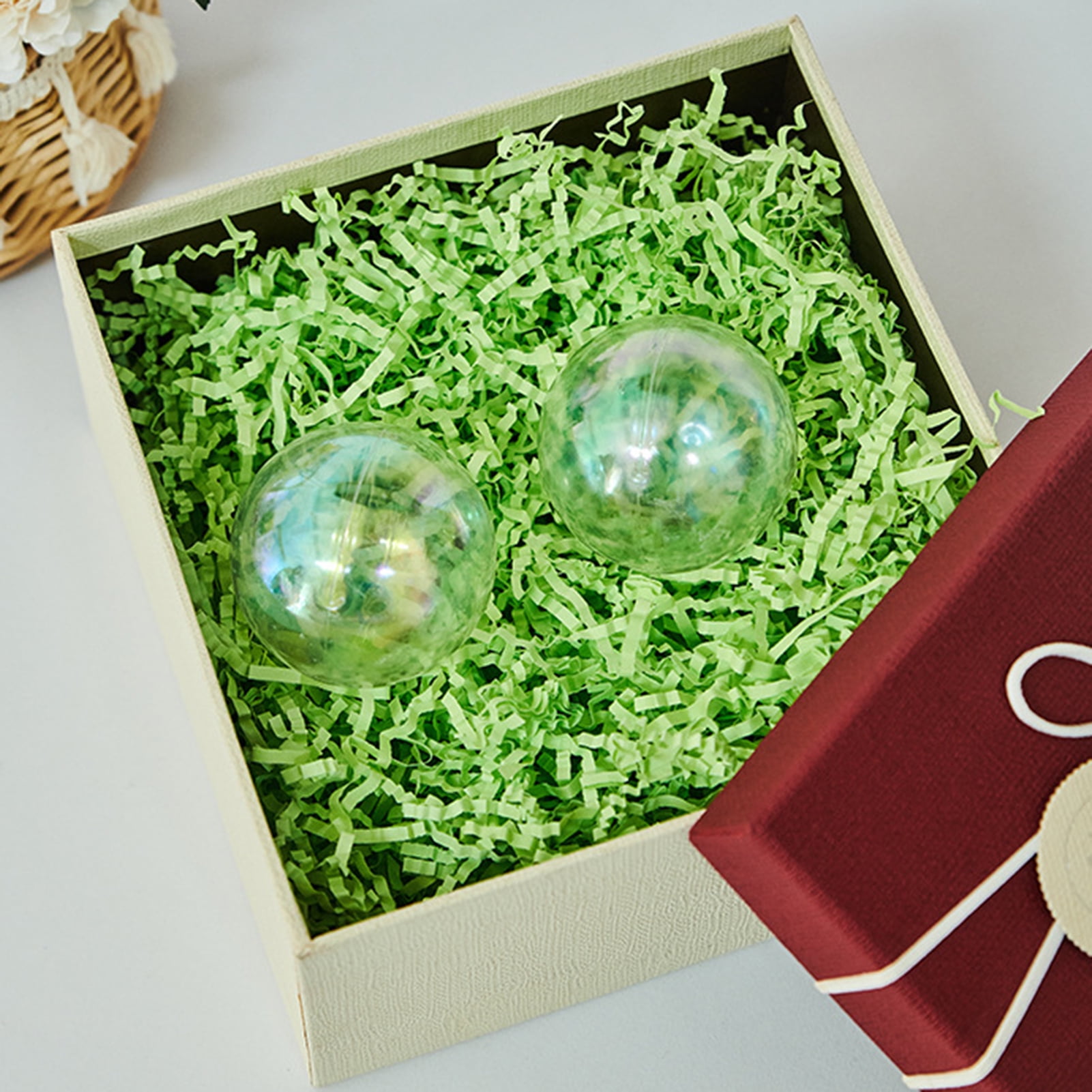 Sioweci Raffia Paper Colorful Decorative Eco-Friendly Gift Box Filling ...