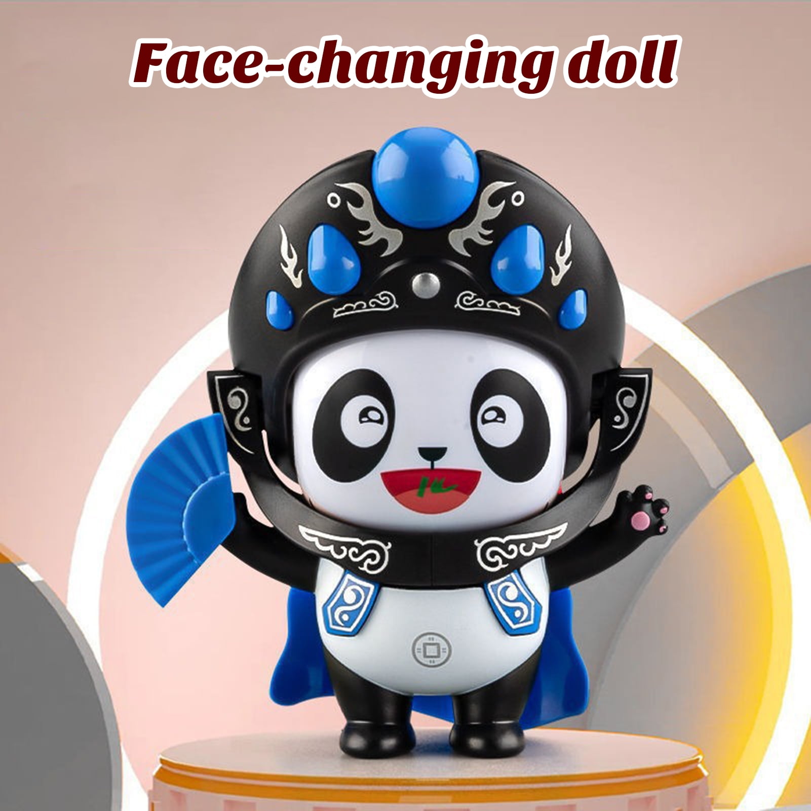 Sioweci Sichuan Opera Face Changing Doll with 5 Facial Makeups Chinese ...