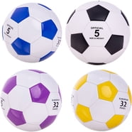 Senston Soccer Ball, Size 5, Regulation Match Ball, Machine-Stitched ...