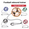 Plutput Adjustable Solo Soccer Kick Trainer, Football Skills Training ...