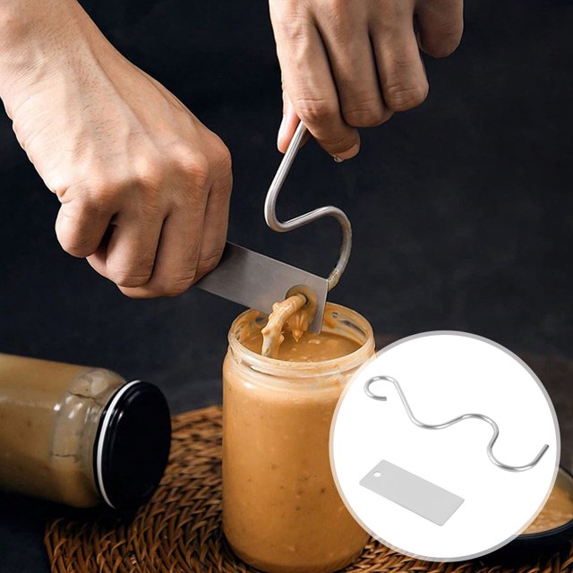 Sioweci Stainless Steel Sauce Stirring Rod with Crank Scraper Butter ...