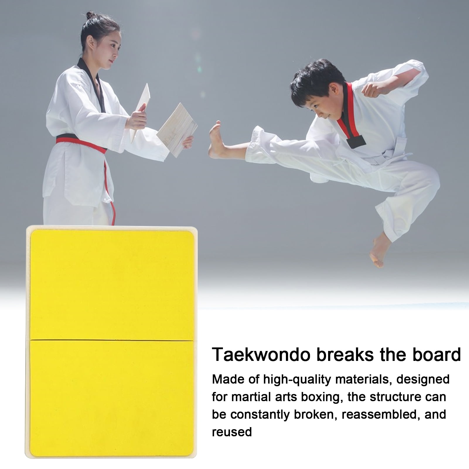 Sioweci Taekwondo Rebreakable Board Reusable Kids Adults Speed Strength ...