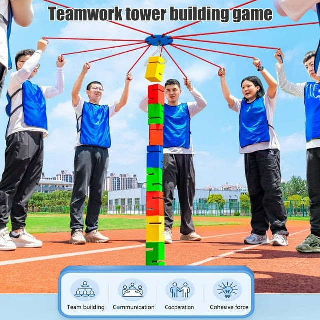 Sioweci Team Building Games 5-20 Players Teamwork Coordination Game for ...