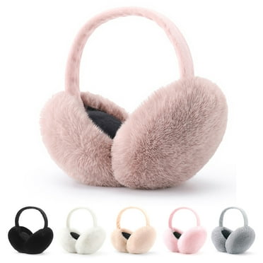 Folded Ear Warmers, Men Premium Fleece Winter Ear Muffs Earmuffs for ...