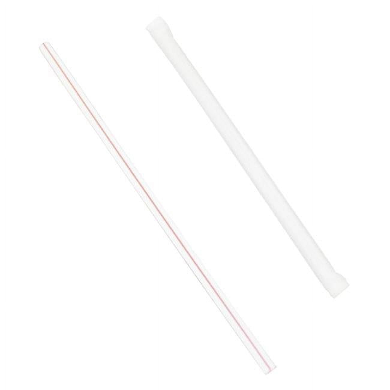 Sip N'Joy Plastic Staws, 5.75 inches, Individually Wrapped, Pack of 500 ...