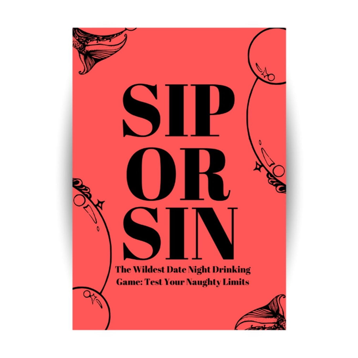 Sip Or Sin Couple Connection - Couple Drinking Game for Date Night Adult Card Game for Date ...