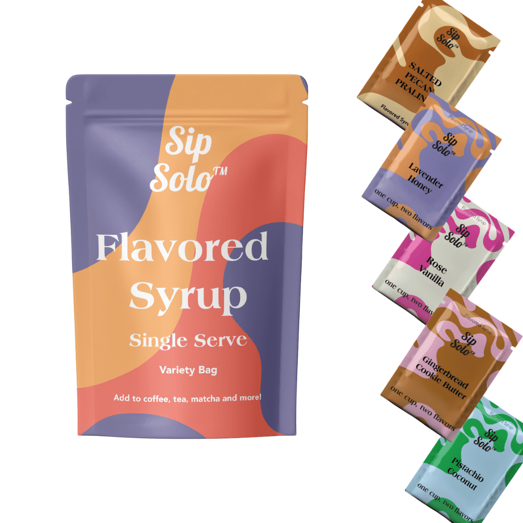 Sip Solo Flavored Syrup, 10 pack, Single-Serve Variety Bag - Walmart.com