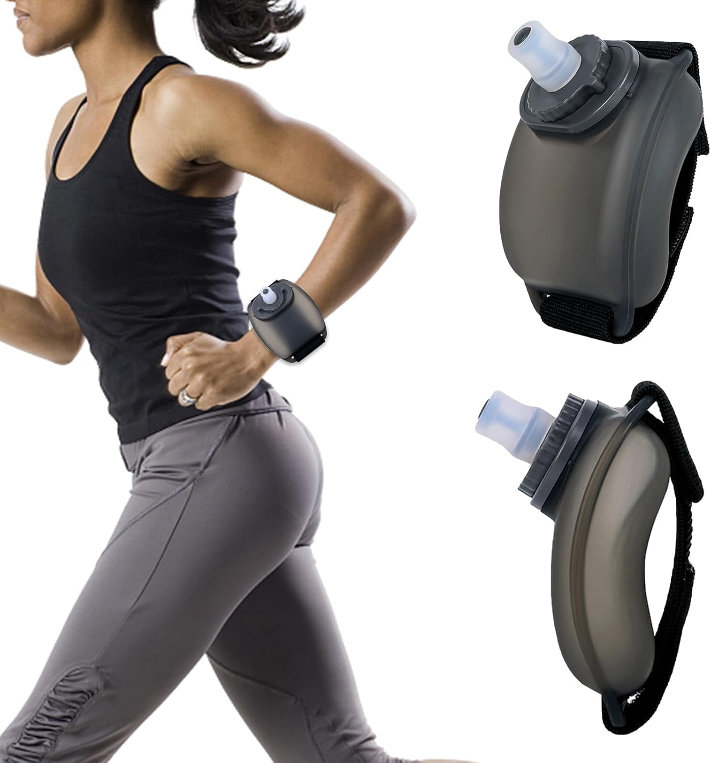Sip Strap Wrist Water Bottle, Sports Wrist Water Bottle,Hand-Free ...